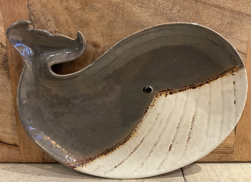 Whale plate | Shop | Coombe Street Gallery